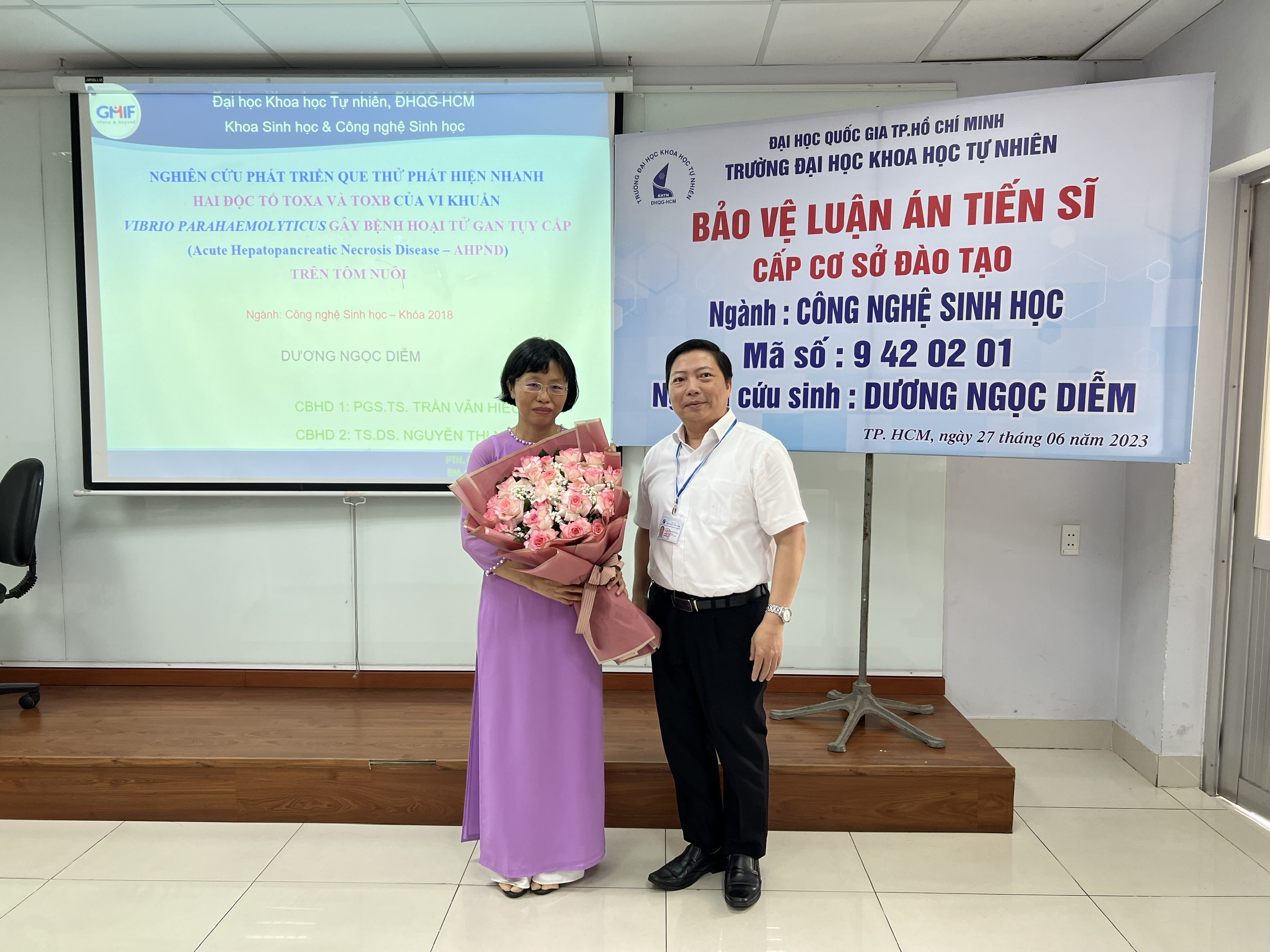 LỄ BẢO VỆ LUẬN ÁN TIẾN SĨ CỦA NCS. DƯƠNG NGỌC DIỄM (VIỆN PASTEUR TP. HỒ CHÍ MINH) | Viện Pasteur ...